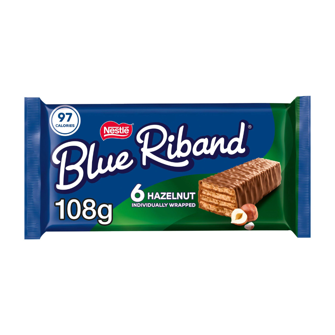 [BestBefore-31Jul2025] Blue Riband Milk Chocolate Hazelnut Wafer Biscu ...