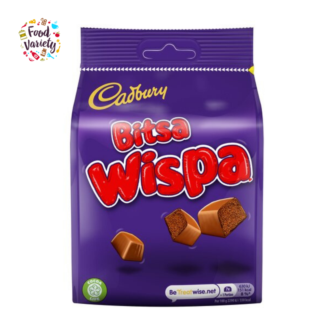 [BestBefore-15Nov2025] Cadbury Bitsa Wispa 110g – Food Variety